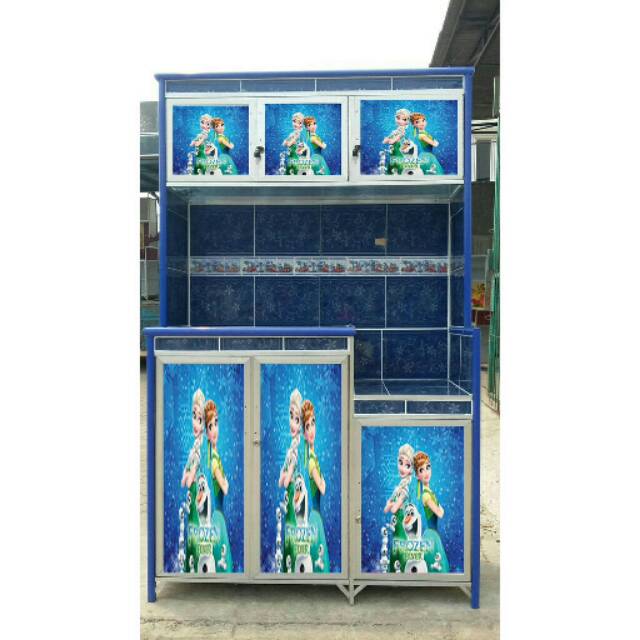 Jual Sticker Rak piring frozen 6 kaca | Shopee Indonesia