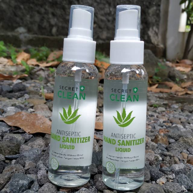Jual Hand Sanitizer- Merk Secret Clean - 100 ml Spray | Shopee Indonesia