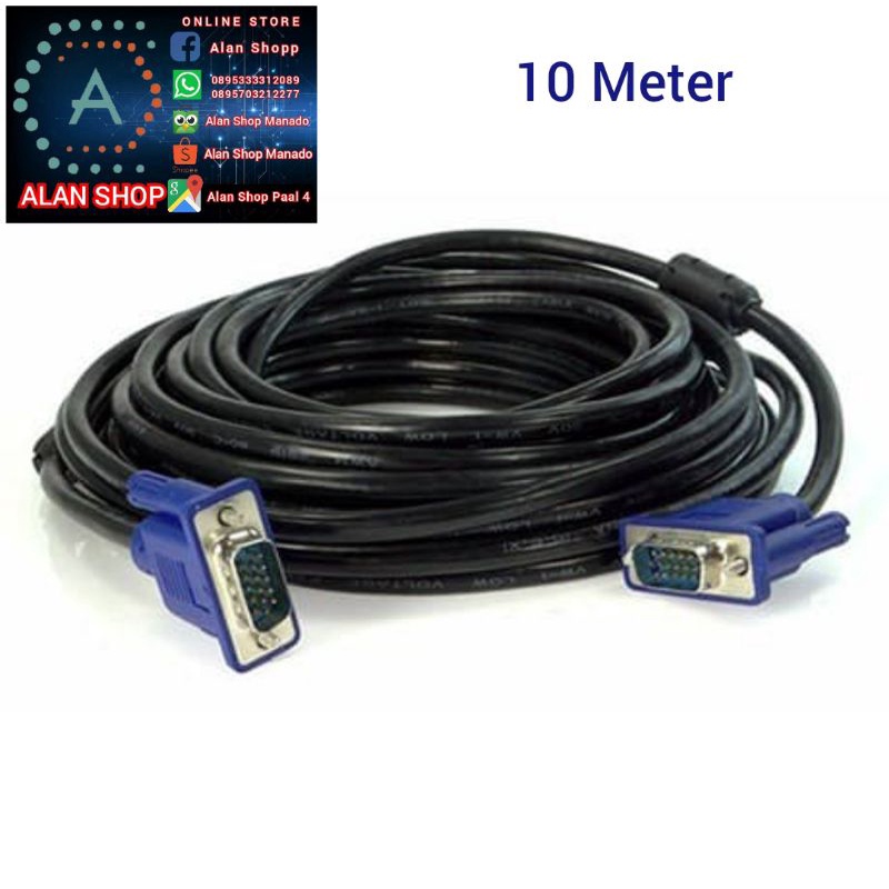 Jual KABEL VGA 10 METER | Shopee Indonesia