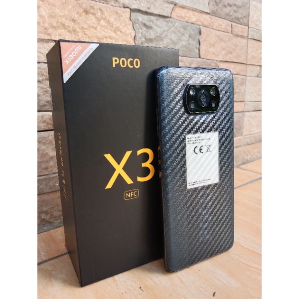 Jual POCO X3 NFC RAM 8/128 FULLSET ORIGINAL BEKAS SECOND | Shopee Indonesia