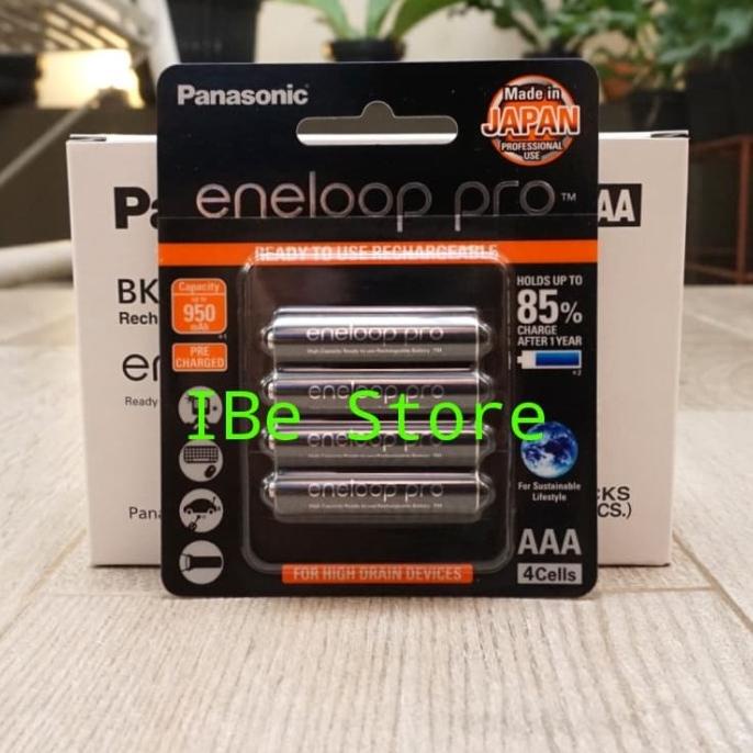 Jual Baterai Rechargeable Panasonic Eneloop Pro Aaa 4 Pcs 950 Mah | Shopee Indonesia
