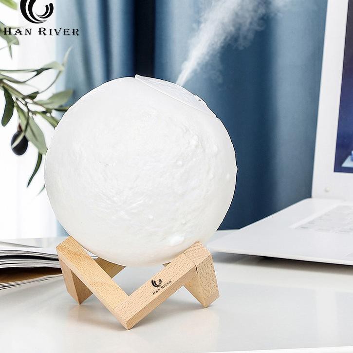 Jual Sed4ng Diskon,,HAN RIVER Air Humidifier ，3D Moon Pelembab udara ...