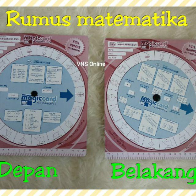 Jual Kamus/rumus/Magic Card/Kamus Mini/Kamus Anak/karton rumus mat/ips ...
