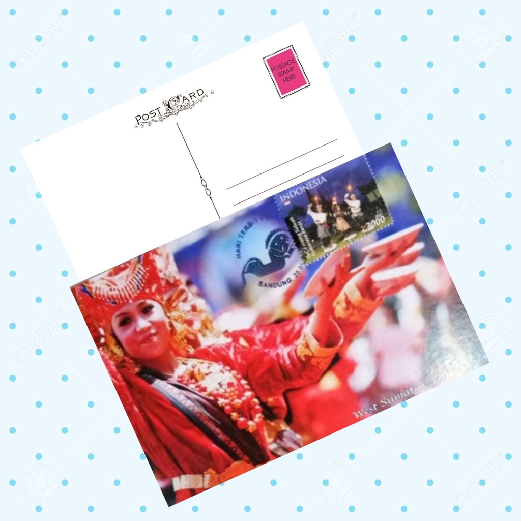 Jual MC- Maximum Cards Tarian & Baju Daerah Kartu pos kartupos / Dance ...