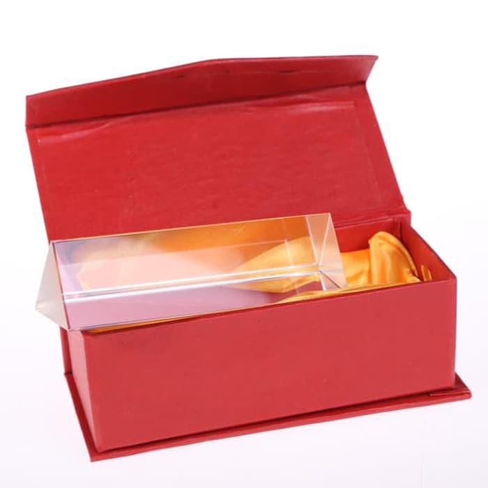 Jual Prisma Kaca Panjang 10 x 3 x 3 cm Difraksi Cahaya Spektrum Prism ...