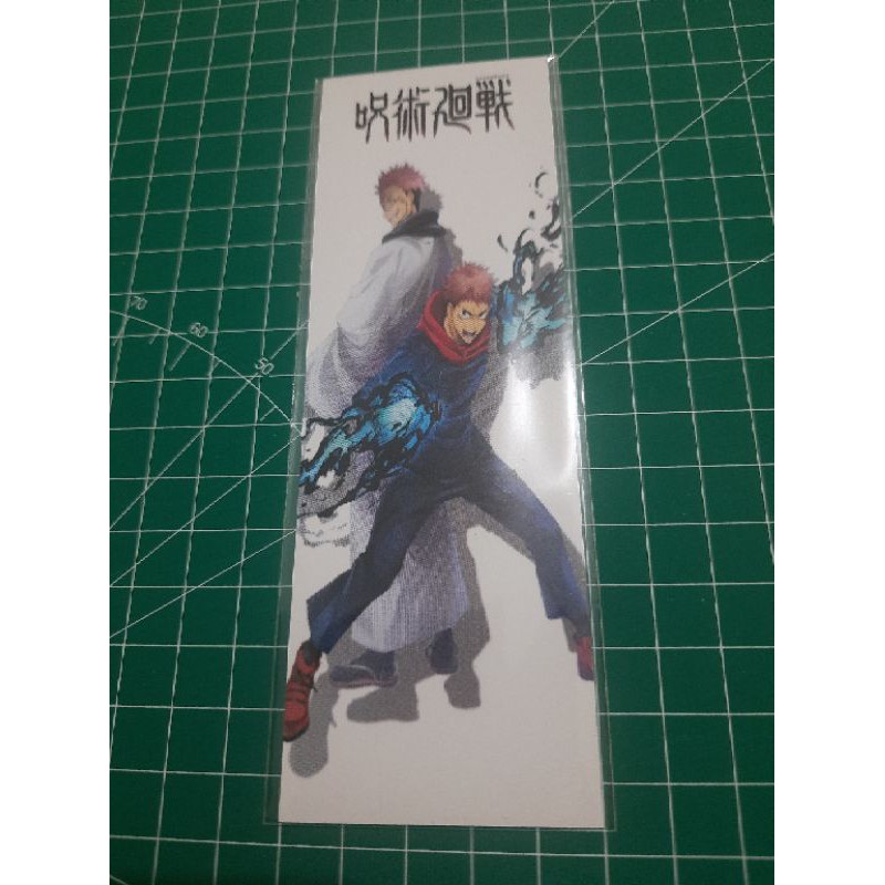 Jual Bookmark pembatas buku Anime Jujutsu Kaisen Itadori Yuji Sukuna ...