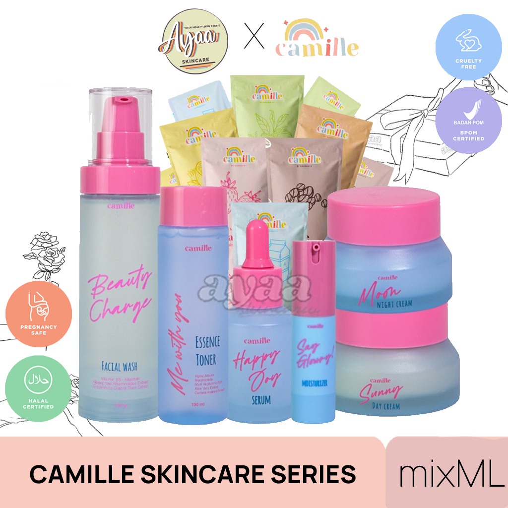 Jual (READY) Skincare Camille Beauty Moisturizer | Daycream Camille | Night Cream Camille ...