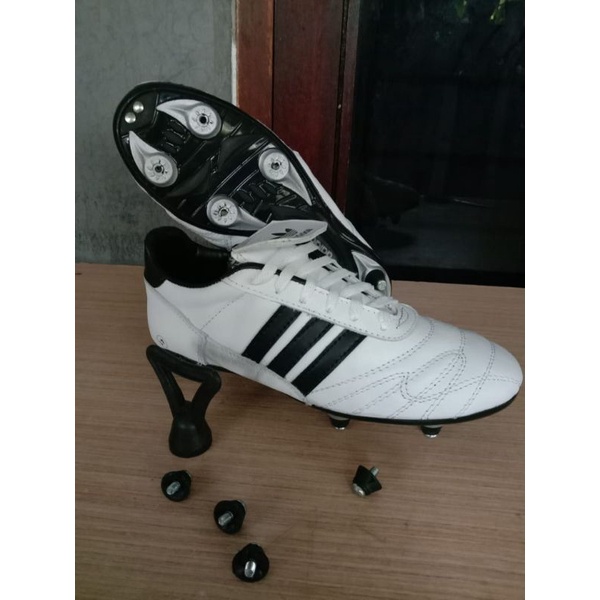Jual sepatu sepak bola add pul 6 baut asli kulit sapi | Shopee Indonesia