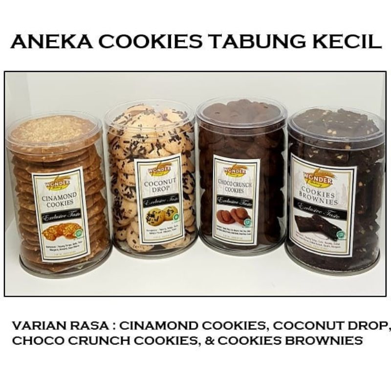 Jual Aneka Cookies Tabung Kecil - Kue Kering Wonder Bakery Salatiga ...