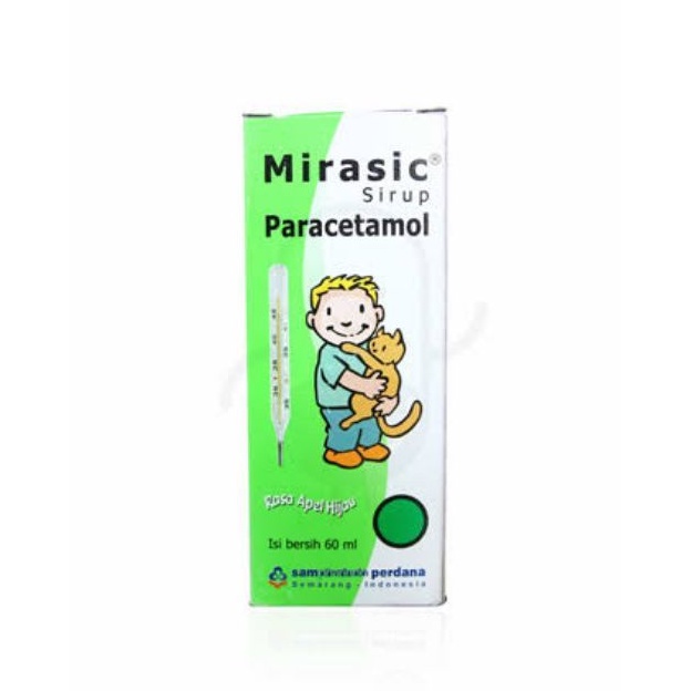 Jual mirasic sirup paracetamol surup syr 60ml 60 ml / botol | Shopee ...