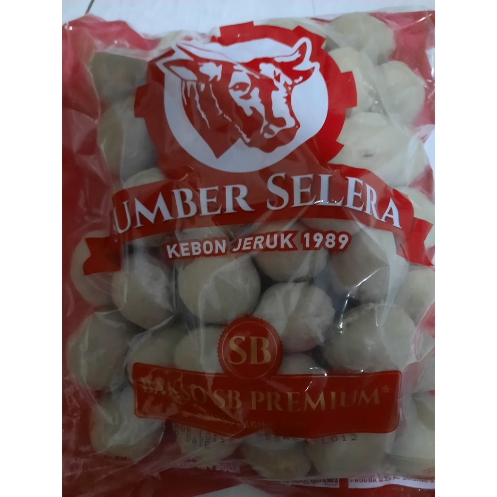 Jual SUMBER SELERA SB Premium (Bakso Daging Sapi) 700gr 50pcs | Shopee ...