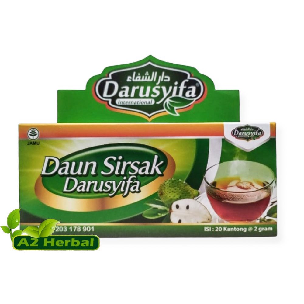 Jual TEH DAUN SIRSAK DARUSYIFA / TEH HERBAL ANTI KANKER / TEH CELUP ...