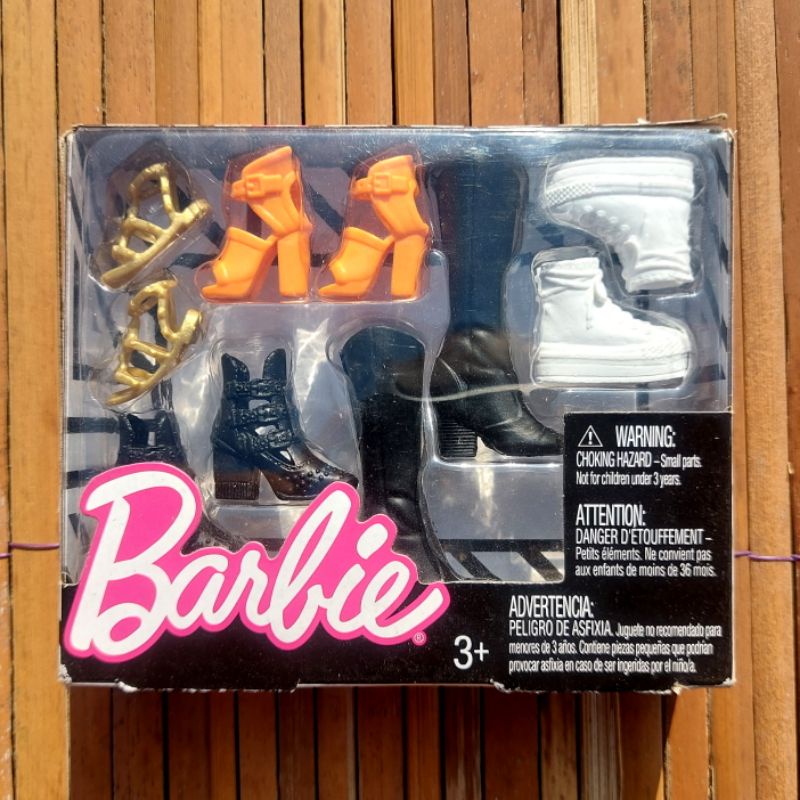 Jual SEPATU BARBIE FASHIONISTAS SHOES BOOTS HEELS - CURVY TALL & PATITE ...
