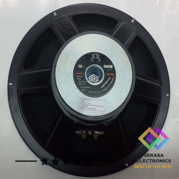 Jual SPEAKER 12 INCH ADS FULL RANGE ADS 1250 250 WATT | Shopee Indonesia