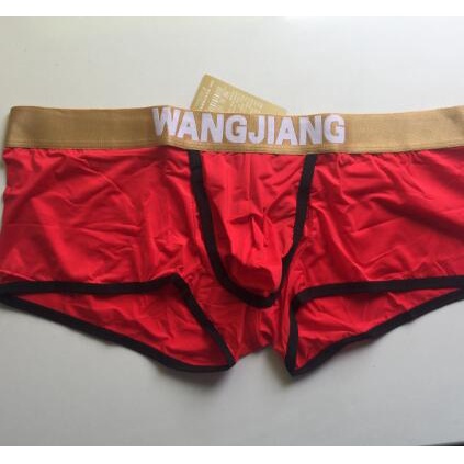 Jual Barang spot WJ Mens Low Rise sheer see Boxer Shorts Men's Sexy ...