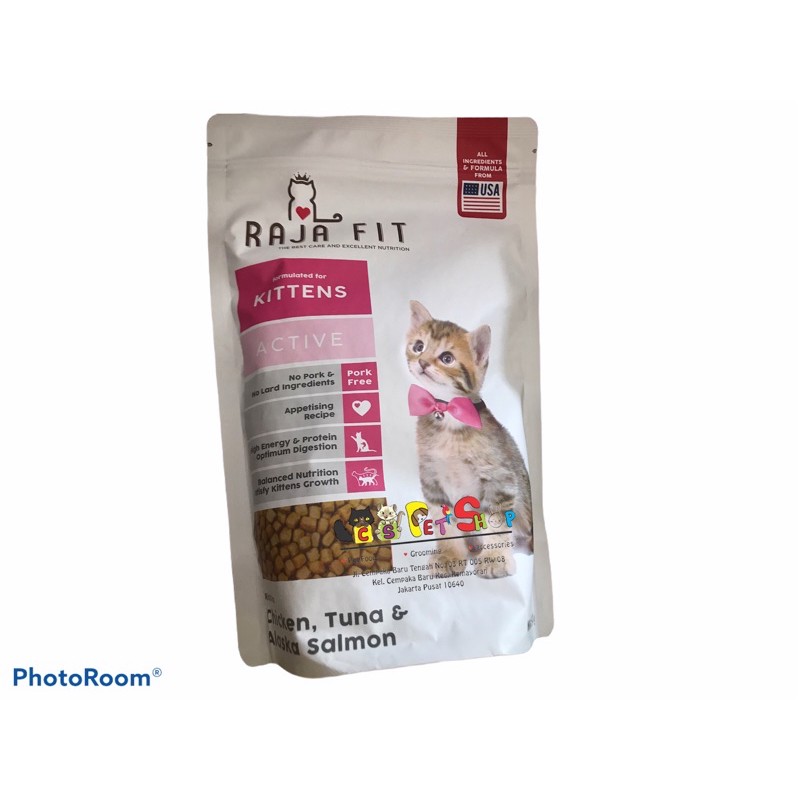 Jual Raja fit cat food kitten freshpack 500 gram | Shopee Indonesia