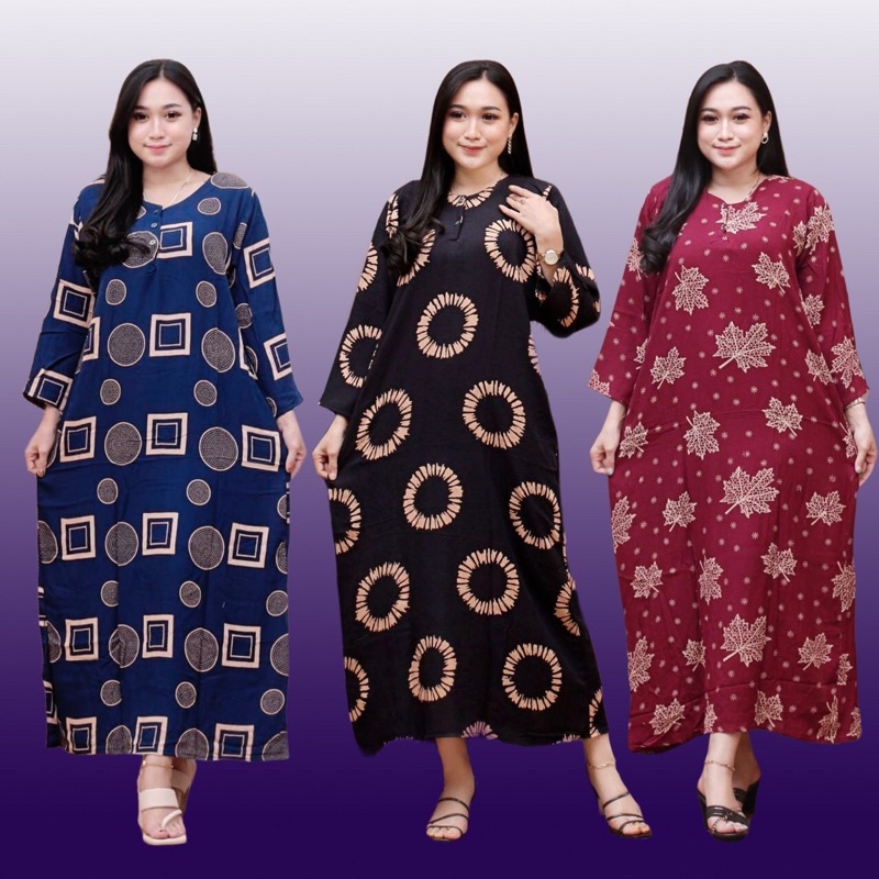 Jual BATIK KENCANA UNGU - DASTER LENGAN PANJANG BUSUI CENTINI HITPUT ...