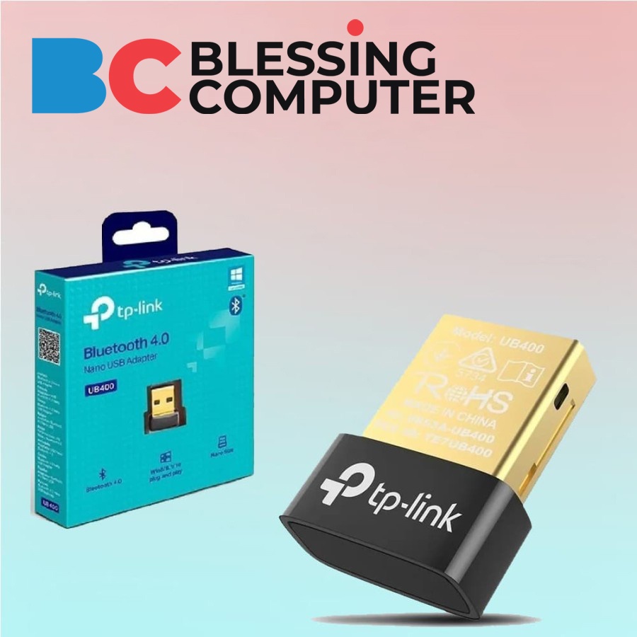 Jual TPlink UB400 Bluetooth Dongle Bluetooth 4.0 Nano USB Adapter UB400 ...