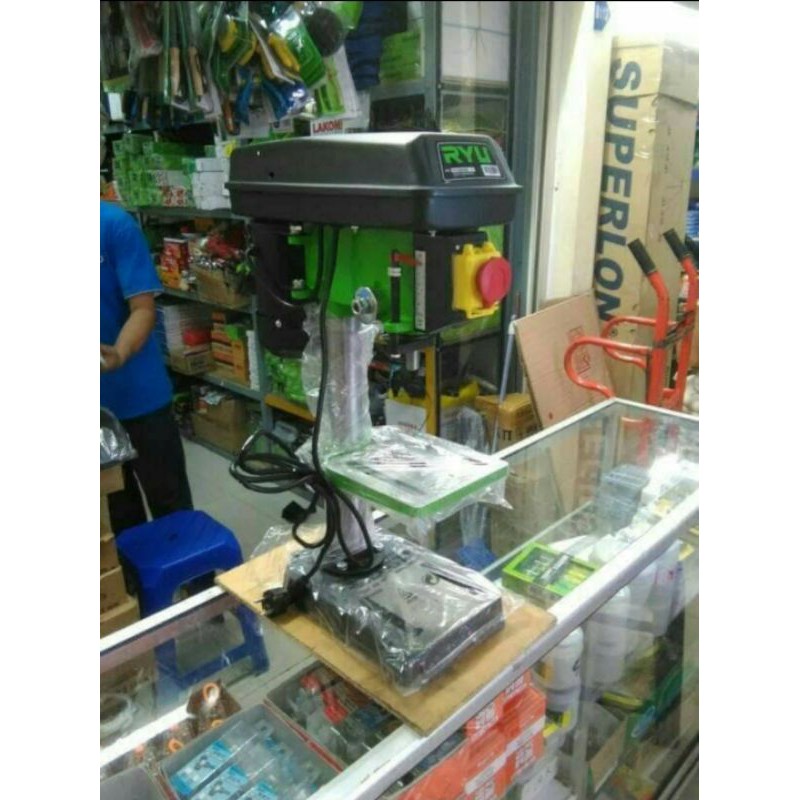 Jual MESIN BOR DUDUK RYU RBD 13 BENCH DRILL 13 MM RYU RBD13 | Shopee ...