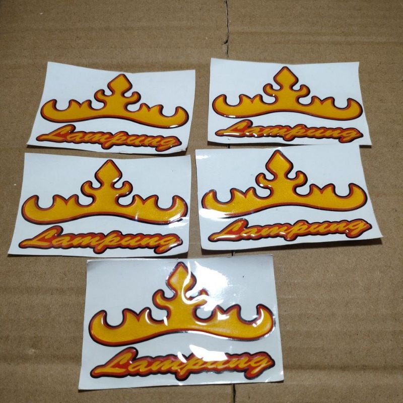 Jual STICKER EMBLEM TIMBUL LAMBANG SIGER LAMPUNG | Shopee Indonesia