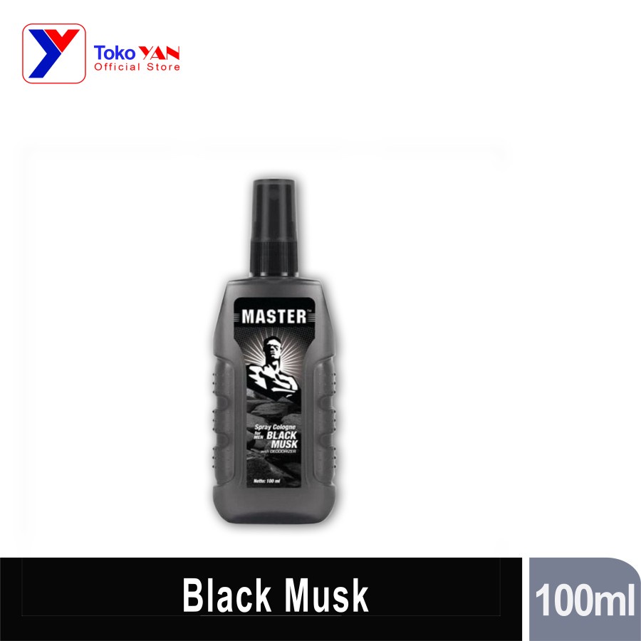 Jual Master Spray Cologne Black Musk 100mL | Shopee Indonesia