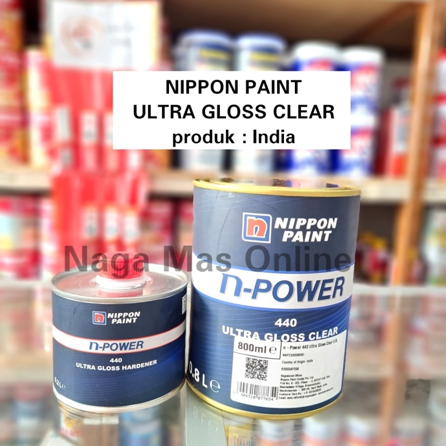 Jual CLEAR GLOSS NIPPON PAINT / NIPPON PAINT ULTRA GLOSS CLEAR / N ...