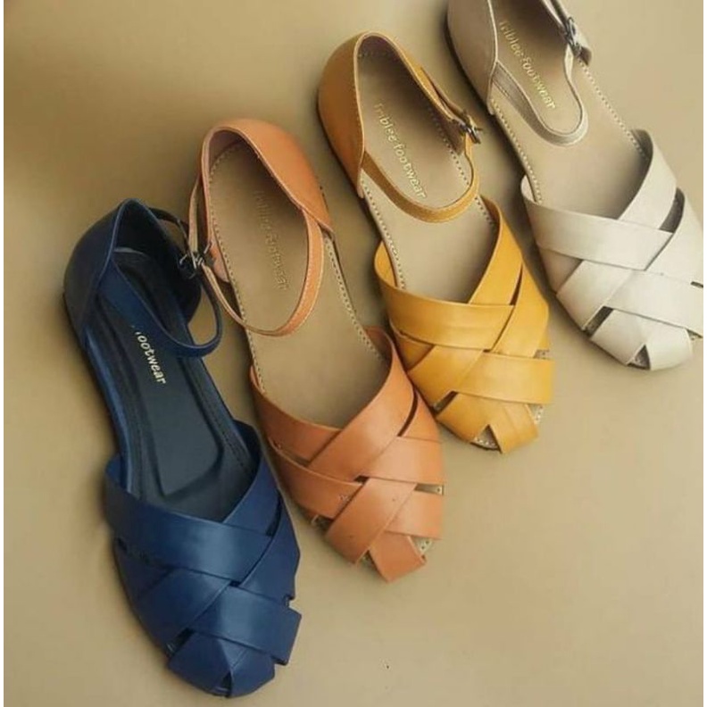 Jual Triblee footwear- Sepatu Sandal Plat T75 ob | Shopee Indonesia