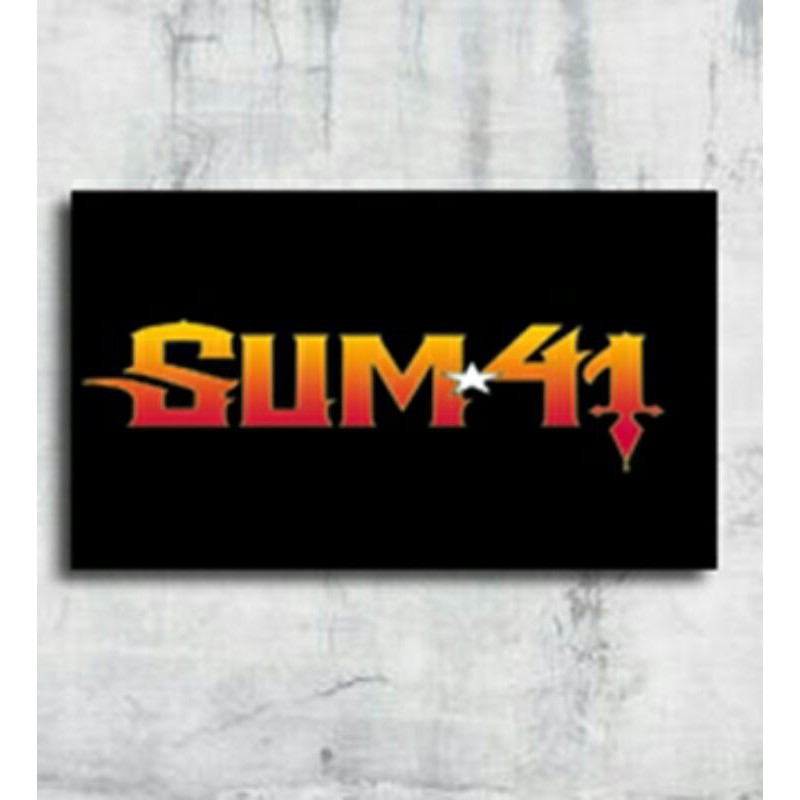 Jual Poster Sum 41 Logo | Shopee Indonesia