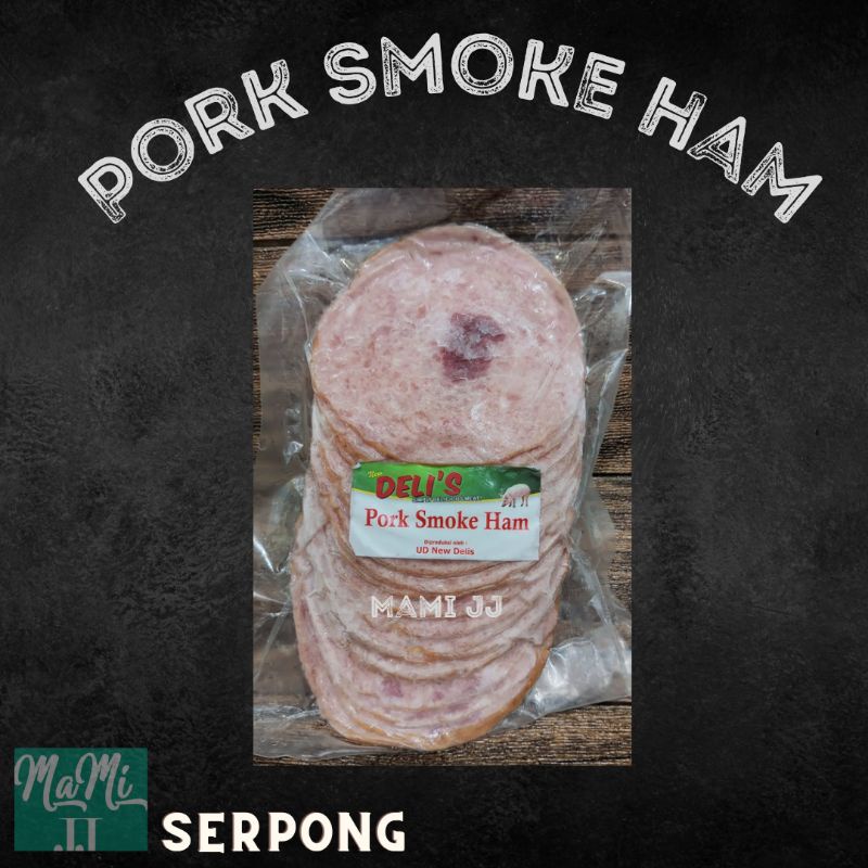 Jual Deli's PORK SMOKED HAM/PREMIUM/HAM BABI ASAP BALI 500gr&1kg (Gojek ...