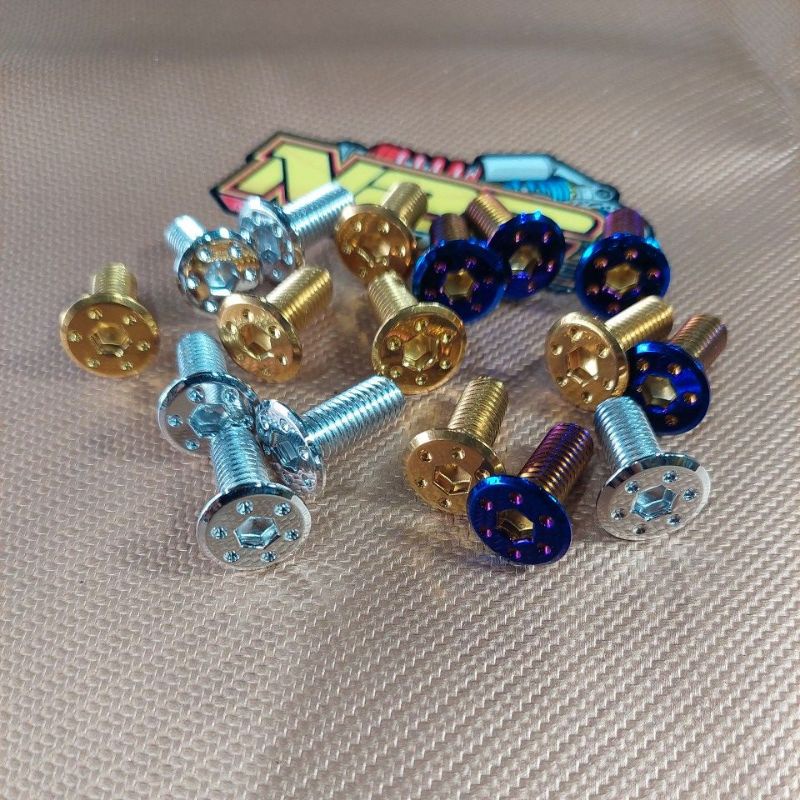 Jual baut probolt disc cakram piringan stainless bintik | Shopee Indonesia