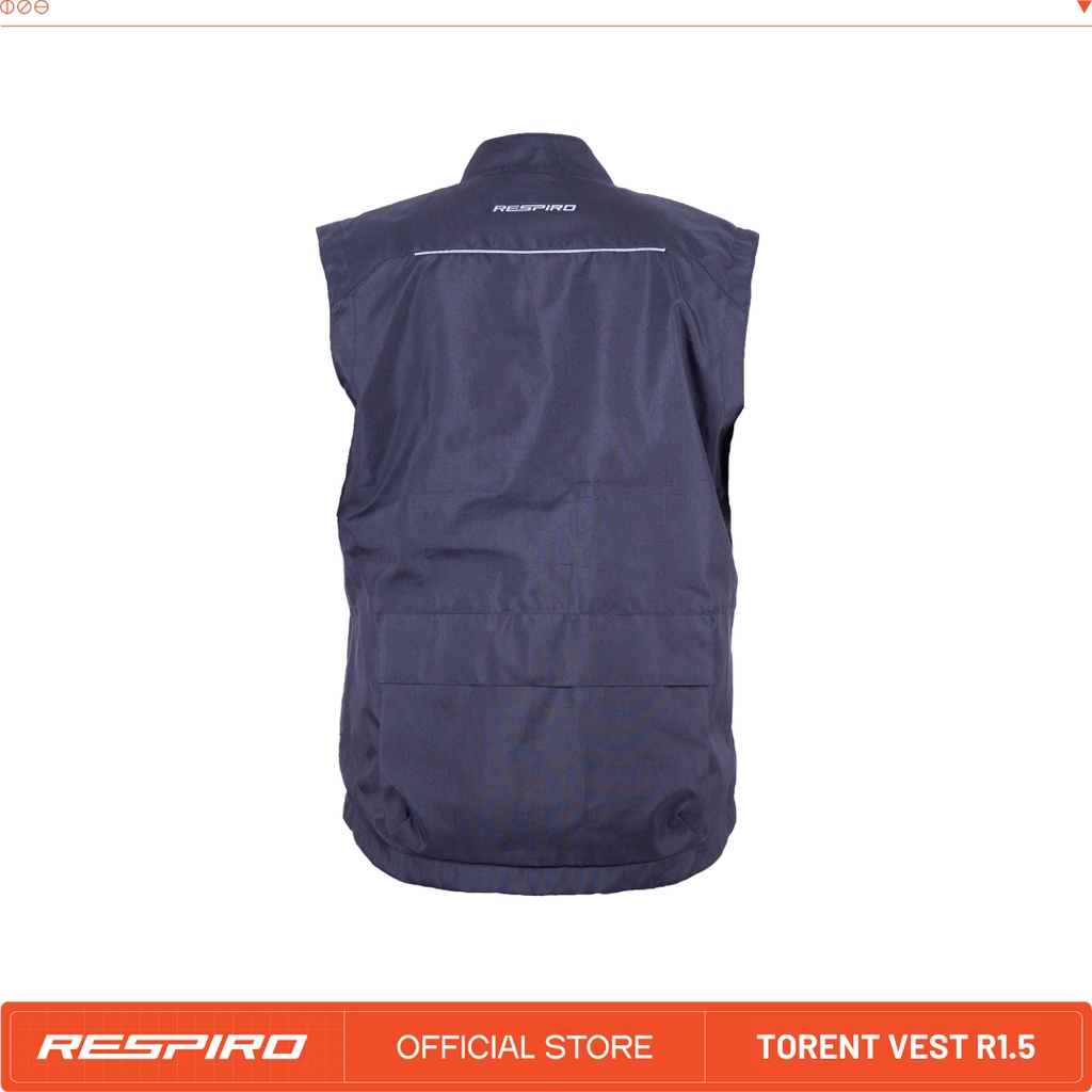 Jual Respiro Torent Vest R1 | Rompi Harian Pengendara Motor Pria Anti ...