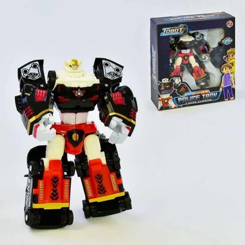 Jual Mainan Mobil Polisi Berubah Jadi Robot 4 in 1 Transformers ...