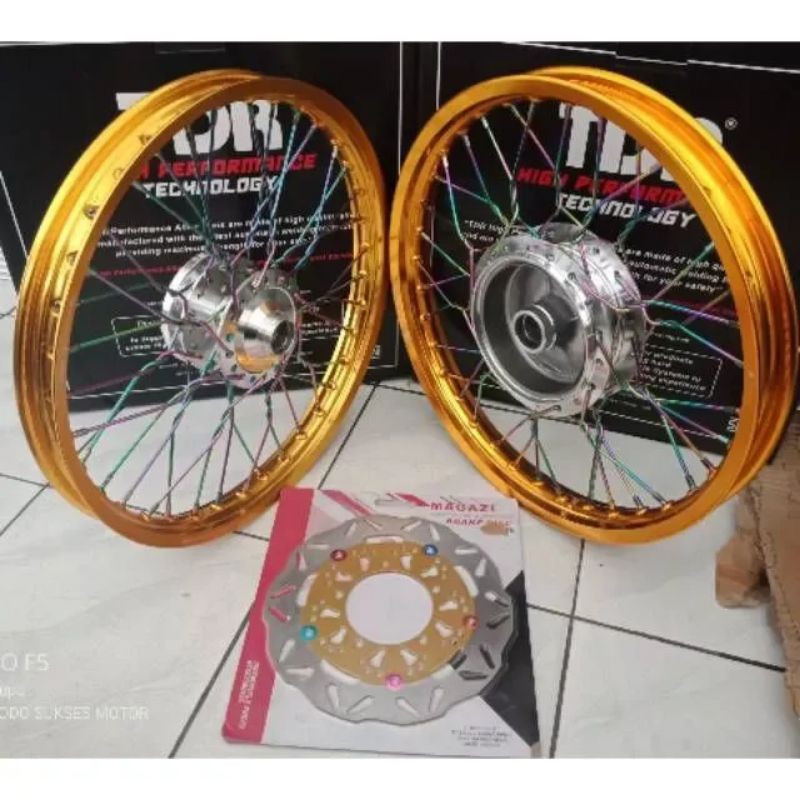 Jual VELG JARI JARI TDR RING 17 GO HONDA PCX LOKAL 150L SIAP PAKAI ...
