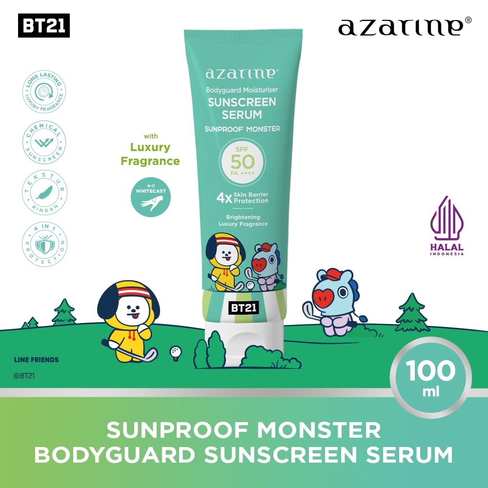 Jual Azarine Hydrasoothe Sunscreen Gel SPF45 PA++++ | Azarine Sun ...