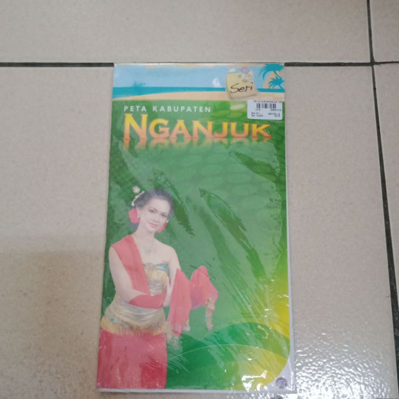 Jual peta kabupaten nganjuk lipat | Shopee Indonesia