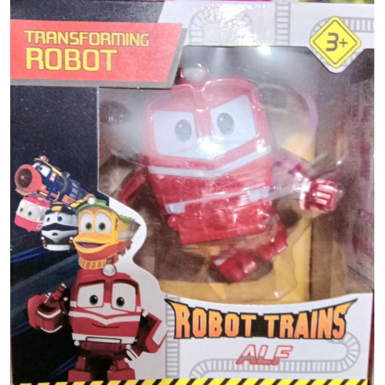 Jual [OBRAL] Robot Trains Alf Selly Kay Duck Transformers Kereta 13cm ...
