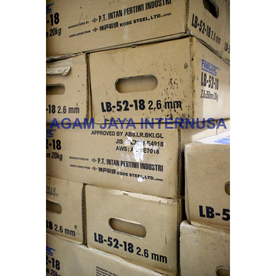 Jual WELDING ROD LB52-18 Ø2.6MM E7018 KOBE STEEL | Shopee Indonesia