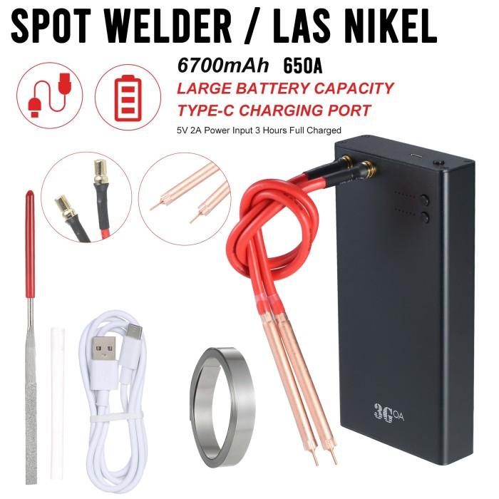 Jual Spot Welder Portable 6 Gears Adjustable Mini Spot Welding Machine ...