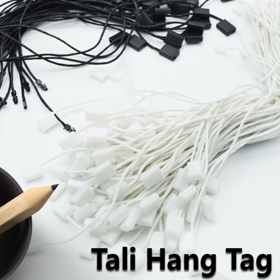 Jual TALI HANG TAG TALI LABEL MEREK isi 100PCS | Shopee Indonesia