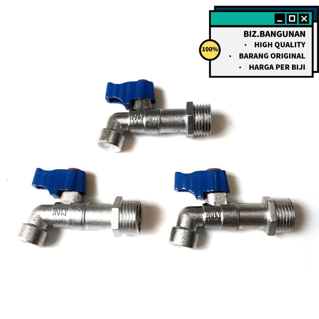 Jual KRAN TEMBOK BOLA BABET GAGANG BIRU 1/2" INCH MODEL ONDA - KERAN AIR BABET BUKAN BESI ...