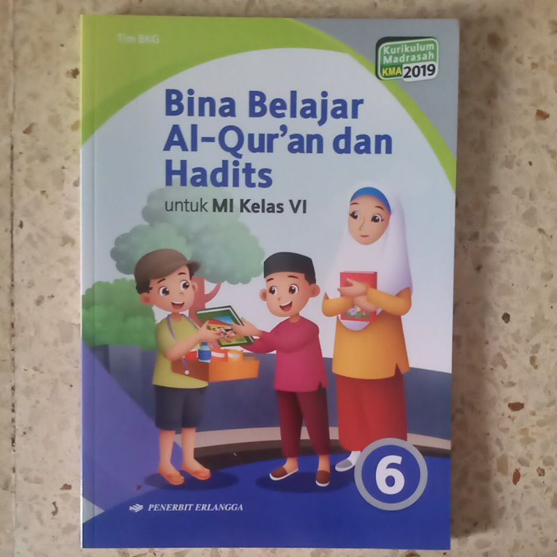 Jual Bina Belajar Al-Quran dan hadits MI kelas 1-6 KMA 2019 | Shopee Indonesia