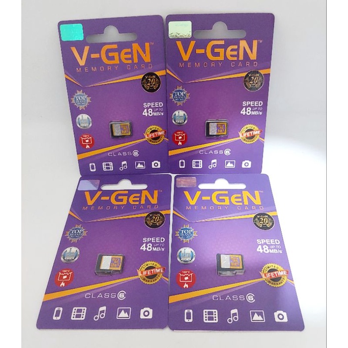Jual MMC VGEN Class 6 Memory Card 4GB 8GB 16GB 32GB 64GB Original ...