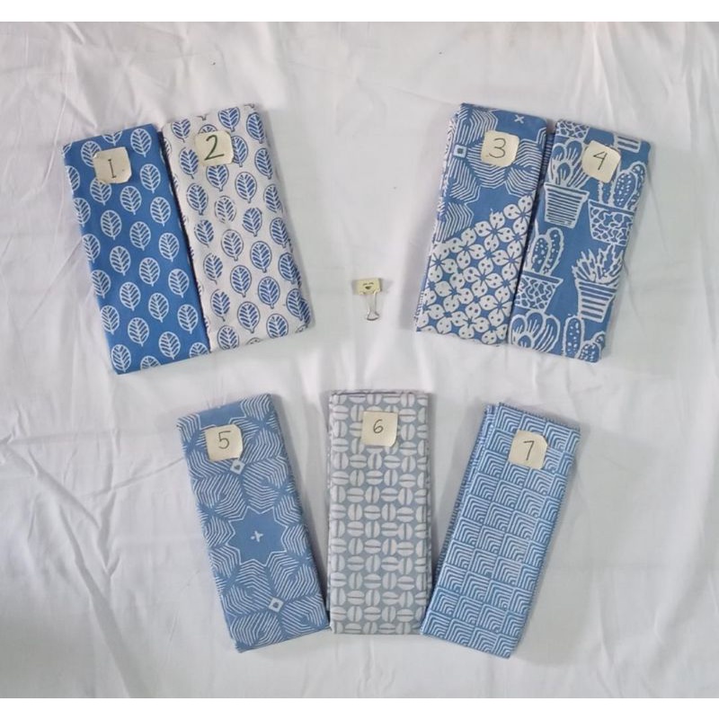 Jual batik garutan biru muda (Khusus PO ) | Shopee Indonesia