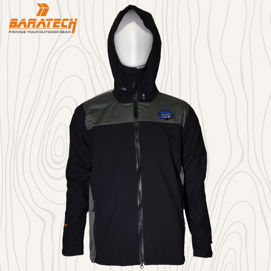 Jual Jaket Gunung Baratech Lewotobi Jaket Windbreaker Waterproof ...