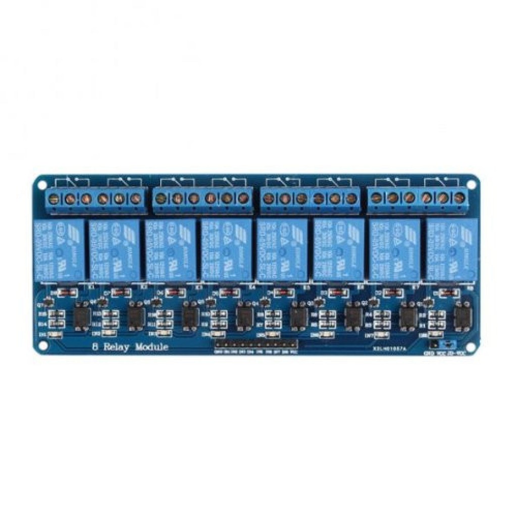 Jual SainSmart 8 Channel Relay Module for Arduino Raspberry Pi DC 5V ...