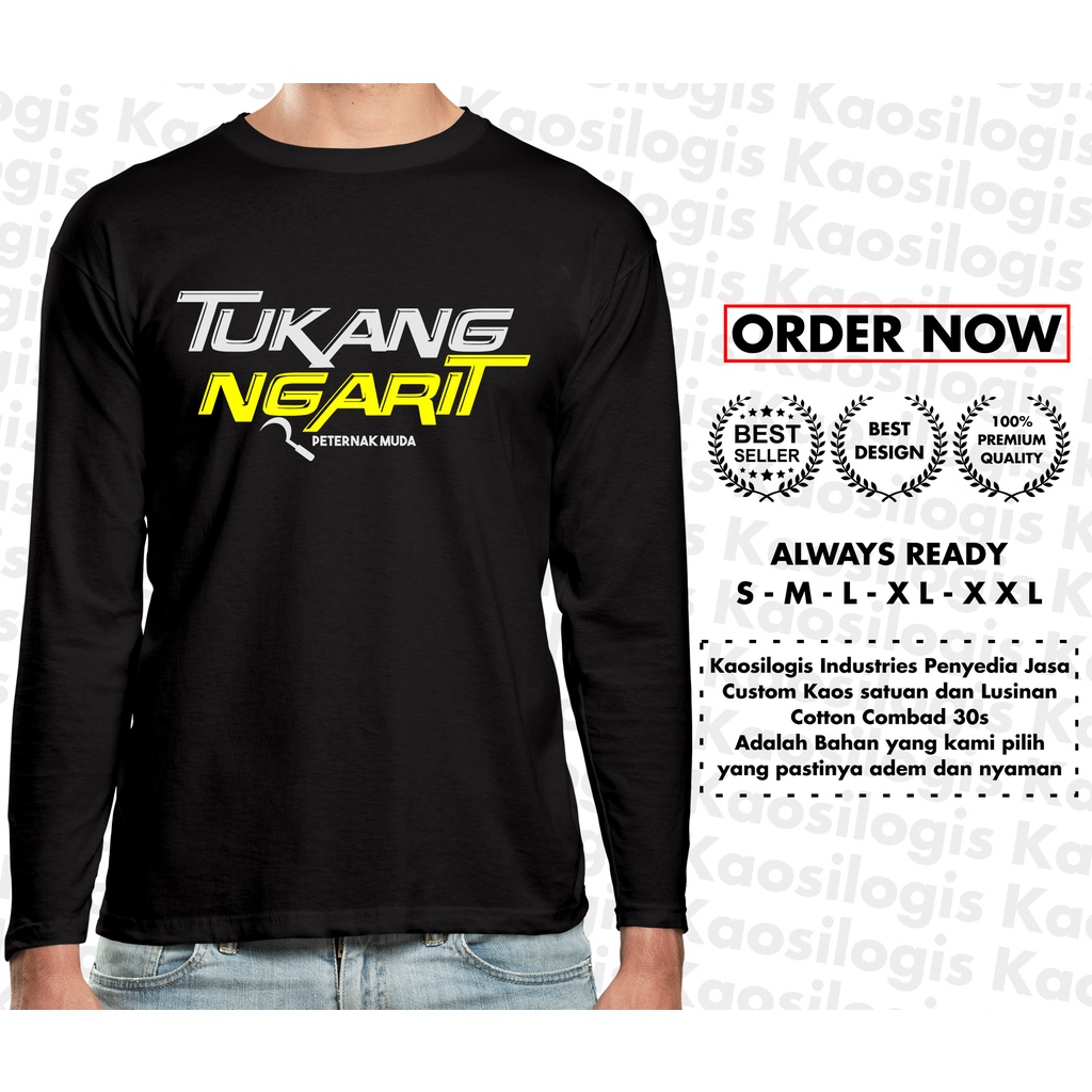 Jual Kaos Baju Tukang Ngarit Ngaret Sapi Kambing Baju Peternak Bos Muda ...