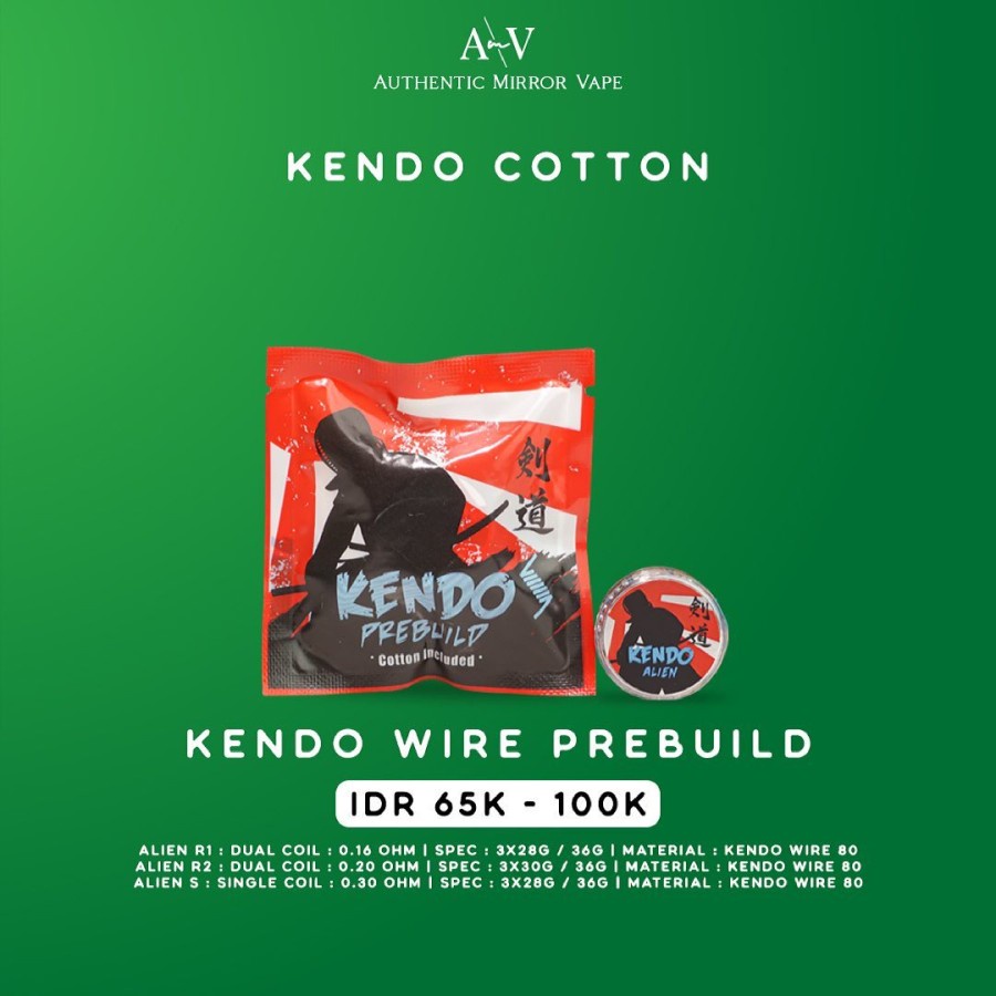 Jual Kendo Alien R2 0.20 Ohm Dual Coil 100% Authentic - WR | Shopee ...
