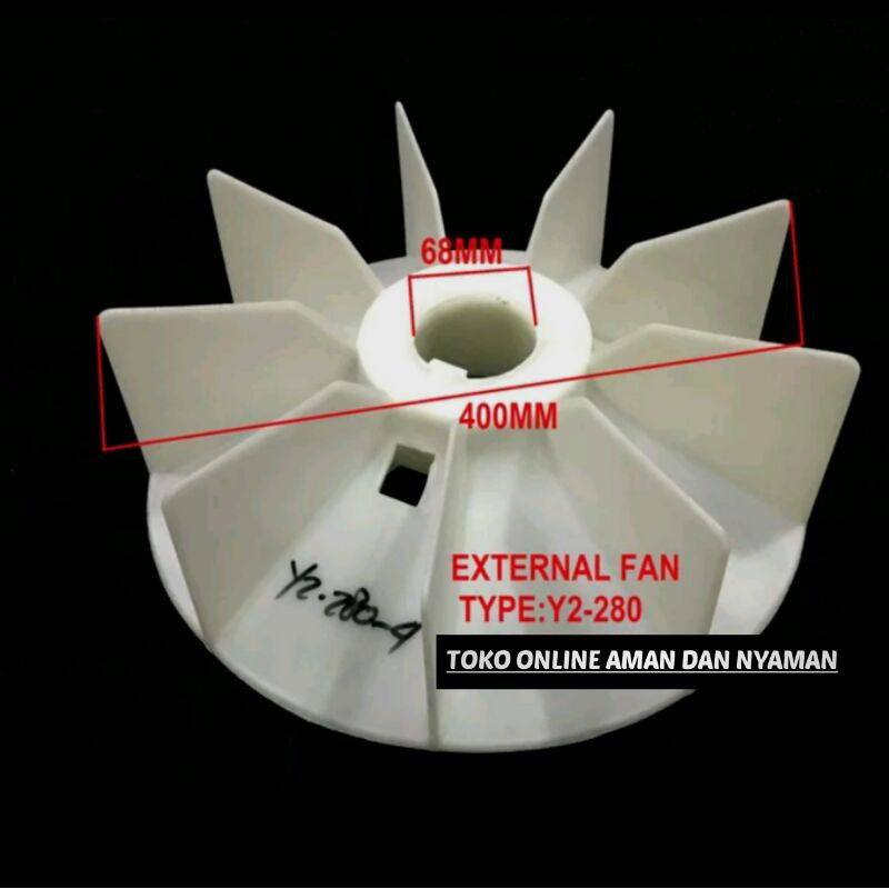 Jual Y2 280 4p External fan kipas motor dinamo kipas electro motor | Shopee Indonesia