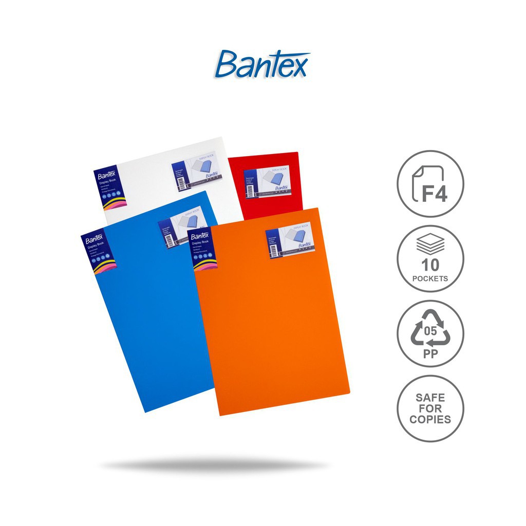 Jual [BMS Semarang] Bantex Display Book / Clear Holder Folio Isi 10 ...