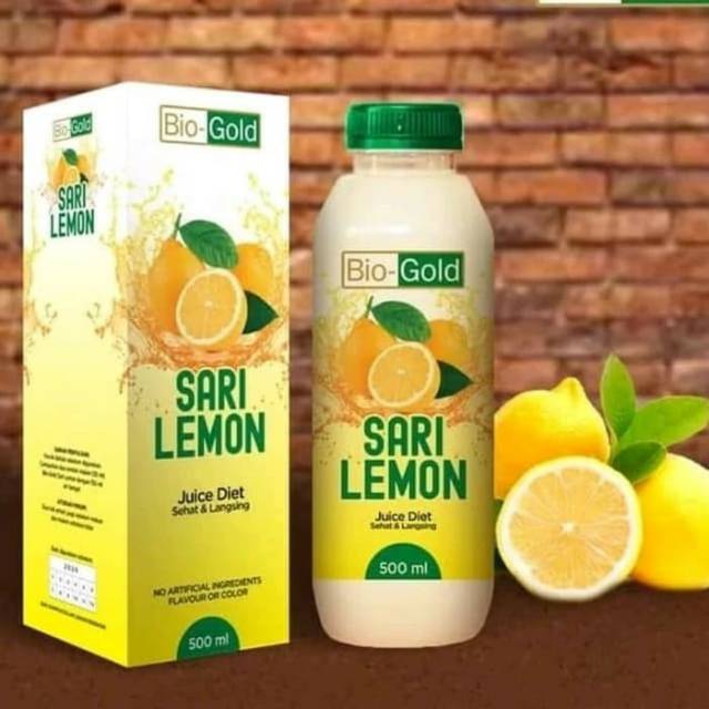 Jual SARI LEMON SEHAT DAN LANGSING (BIOGOLD) | Shopee Indonesia